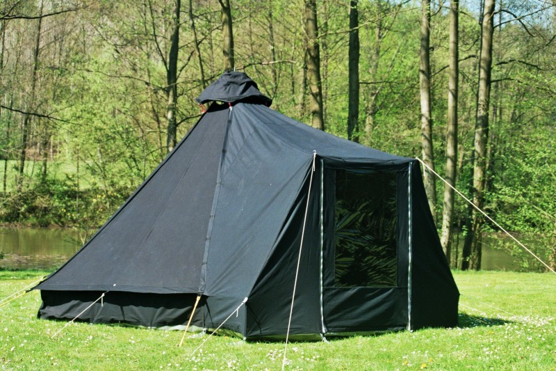 Kohte - Rainbow in Schwarz Zelte Rainbow Kohten, Jurten, Sattel ...